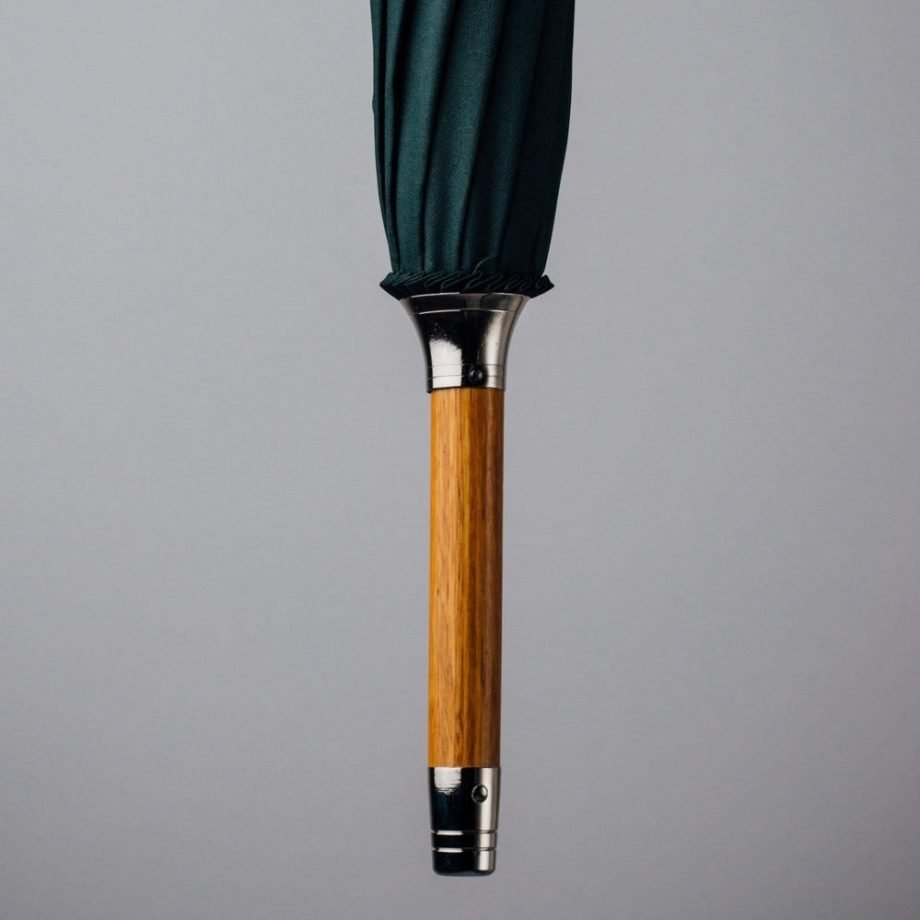 Recycled Classic Dark Green Umbrella - Rain and Son - Classic and ...